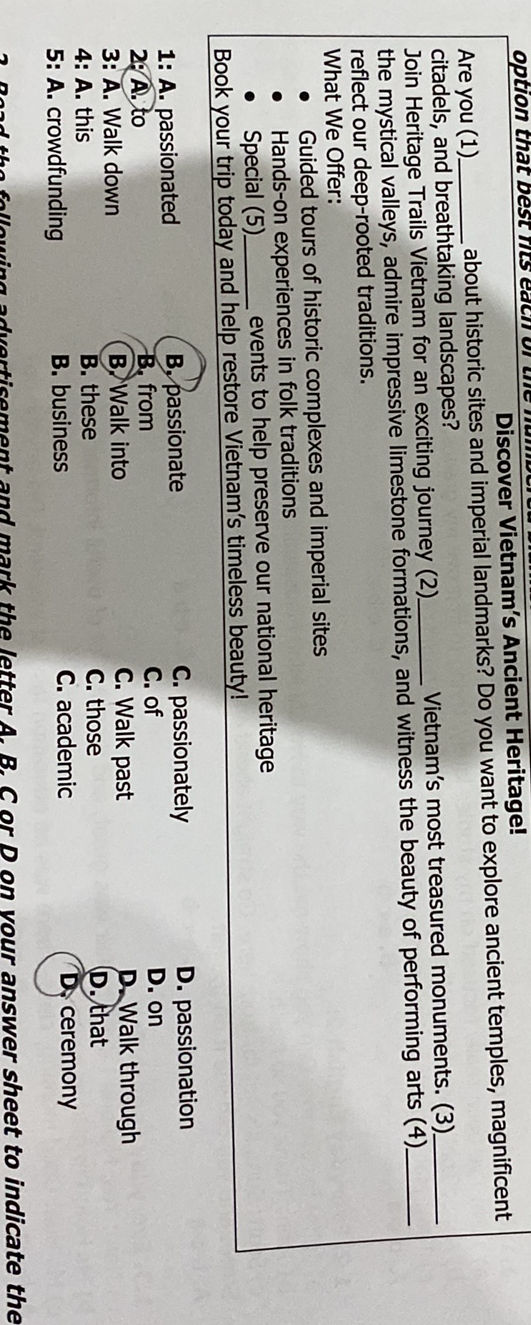 Discover Vietnam's Ancient Heritage! Are you | StudyX