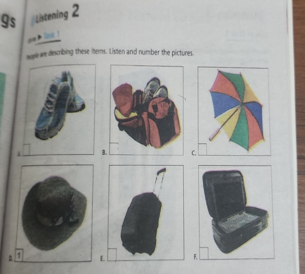 Listening 2 Task 1 People are describing | StudyX