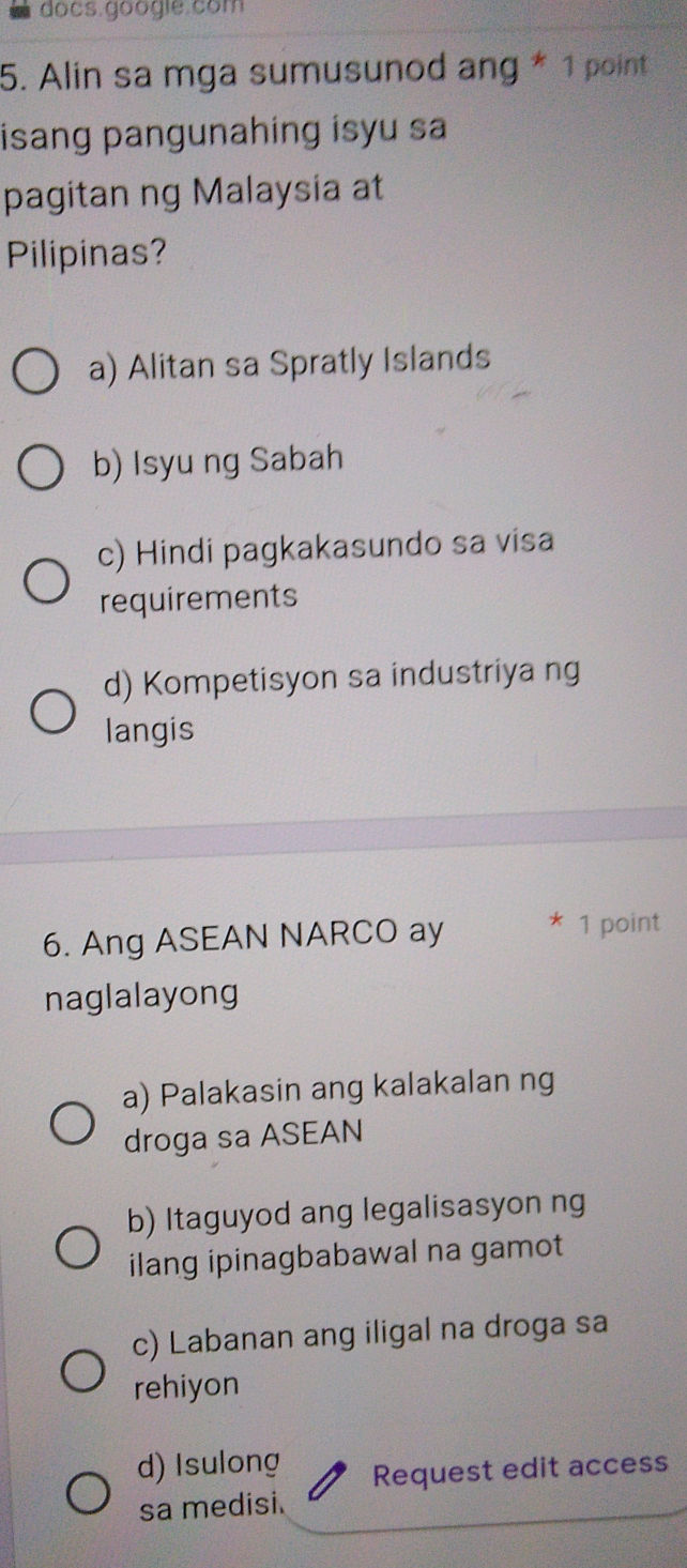 5. Alin sa mga sumusunod ang isang | StudyX