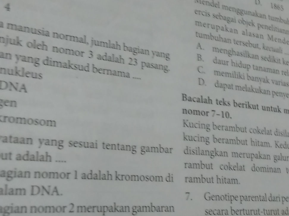 a manusia normal, jumlah bagian yang unjuk | StudyX