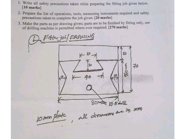 1. Write all safety precautions taken while | StudyX