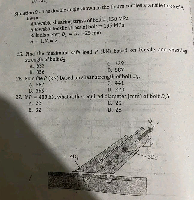 Situation 8 - The double angle shown in the | StudyX