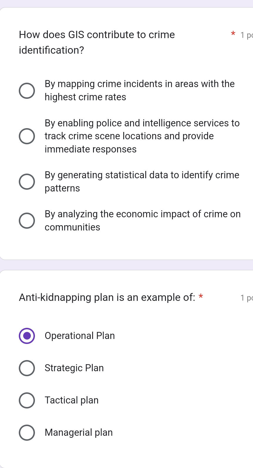 How does GIS contribute to crime | StudyX