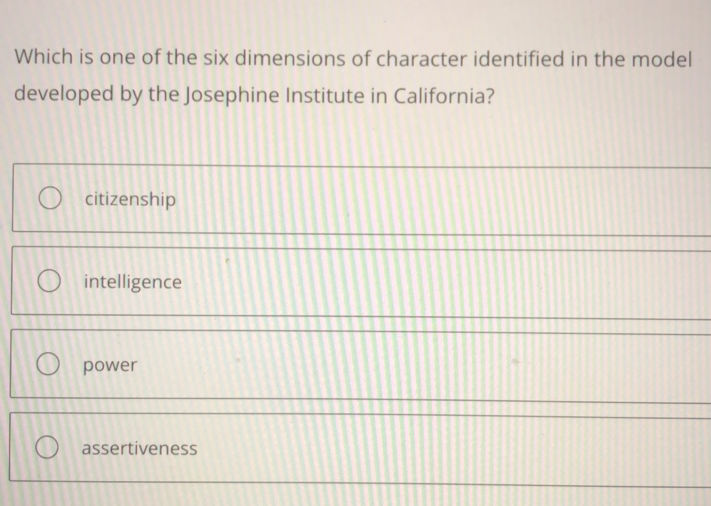 Which is one of the six dimensions of | StudyX