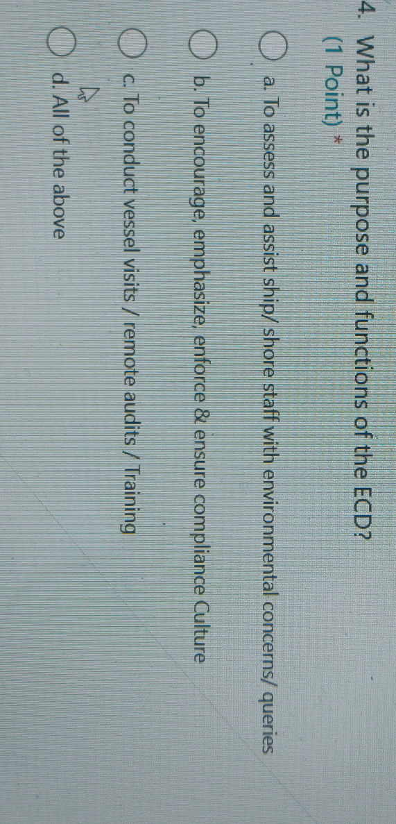 4. What is the purpose and functions of the | StudyX