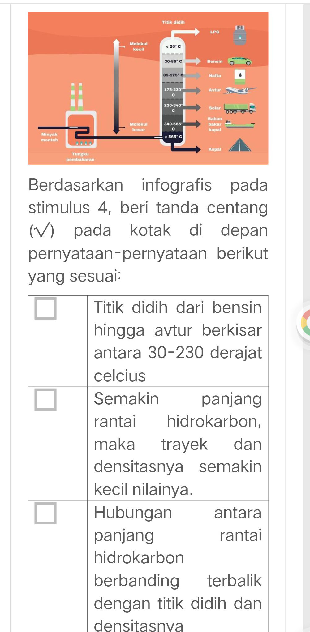 Berdasarkan infografis pada stimulus 4, beri | StudyX