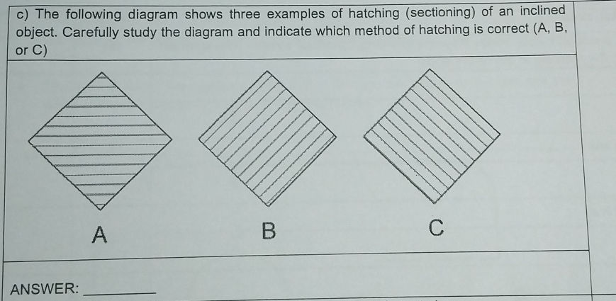 c) The following diagram shows three | StudyX
