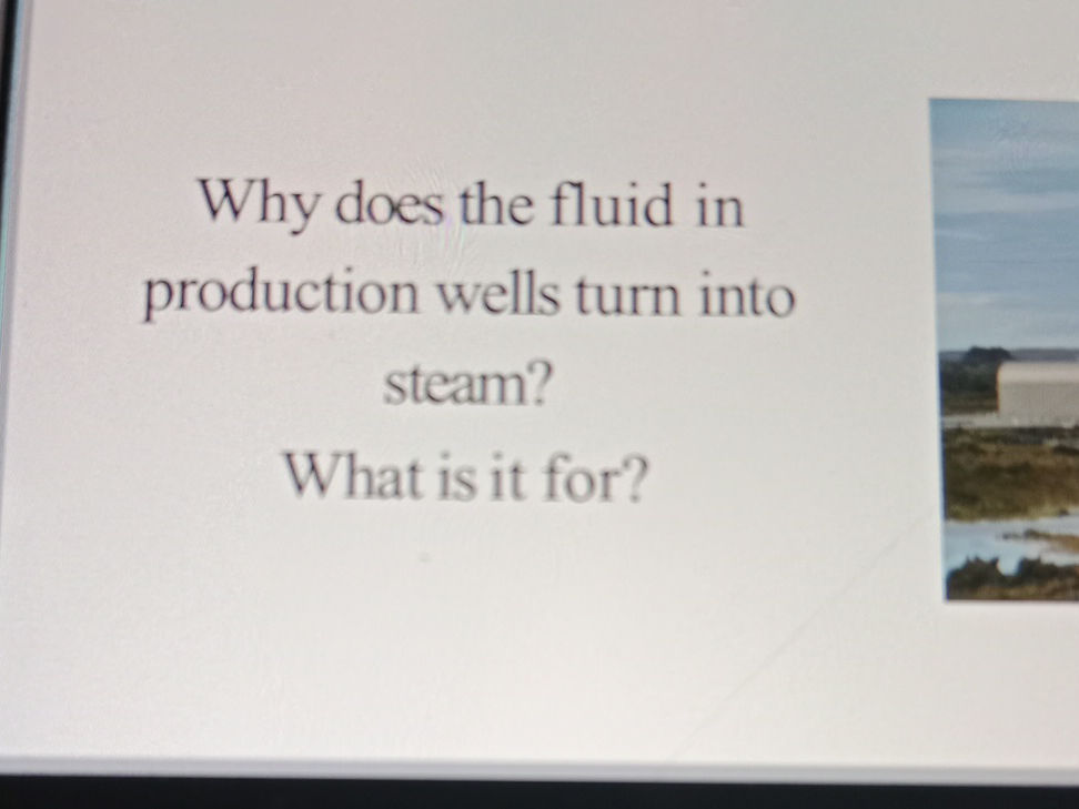 Why does the fluid in production wells turn | StudyX