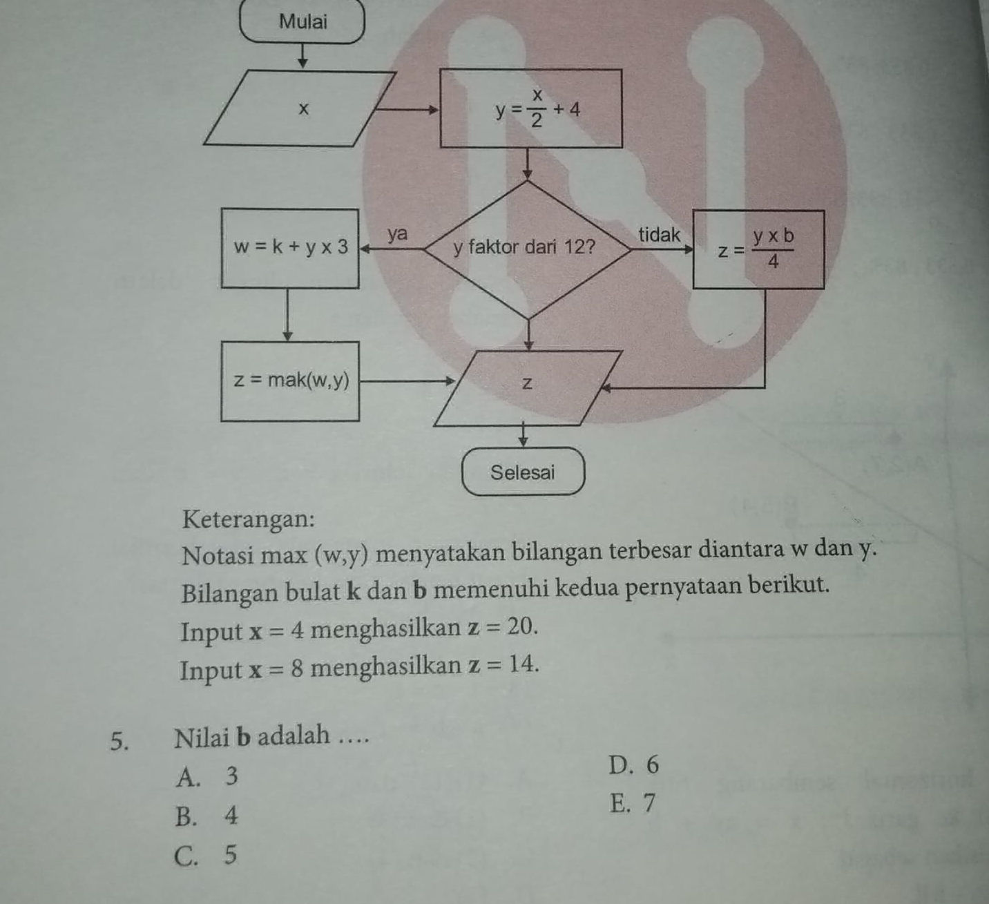 The following flowchart is given: | StudyX
