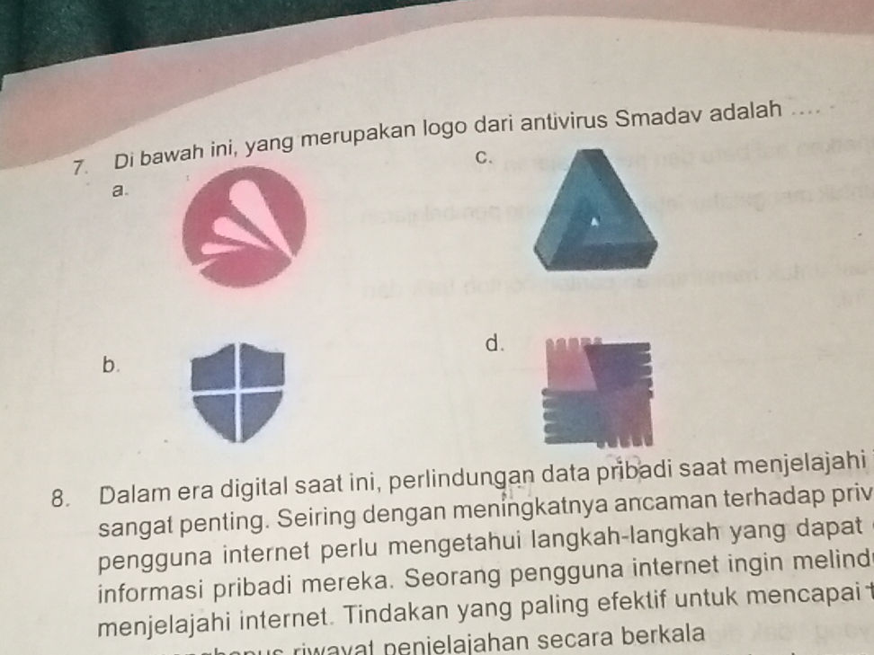 7. Di bawah ini, yang merupakan logo dari | StudyX