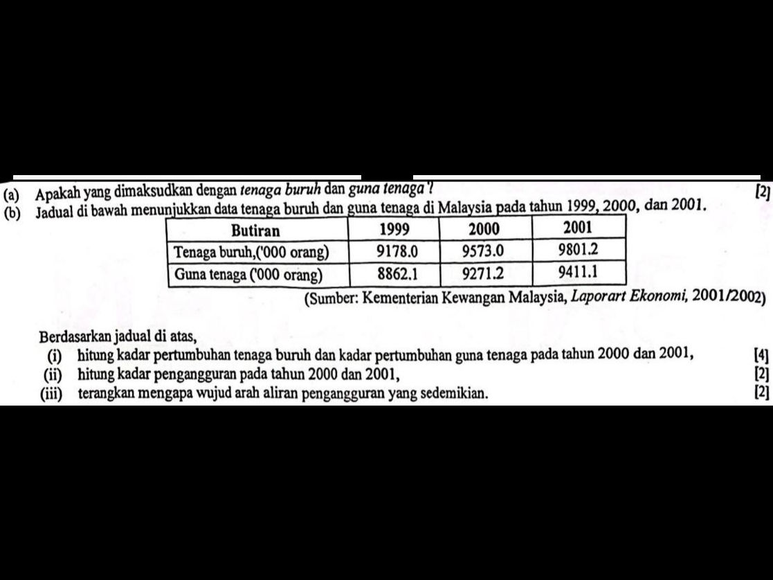 (a) Apakah yang dimaksudkan dengan tenaga | StudyX
