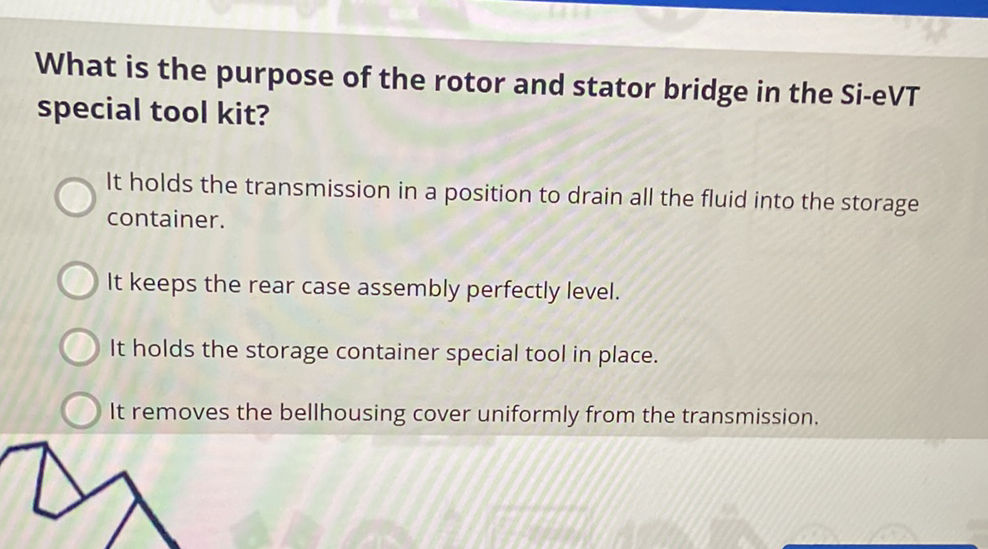 What is the purpose of the rotor and stator | StudyX