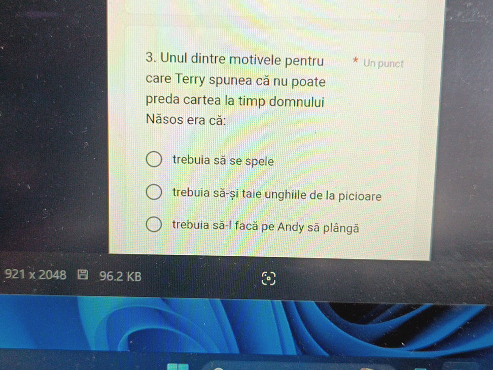 3. Unul dintre motivele pentru * Un punct | StudyX