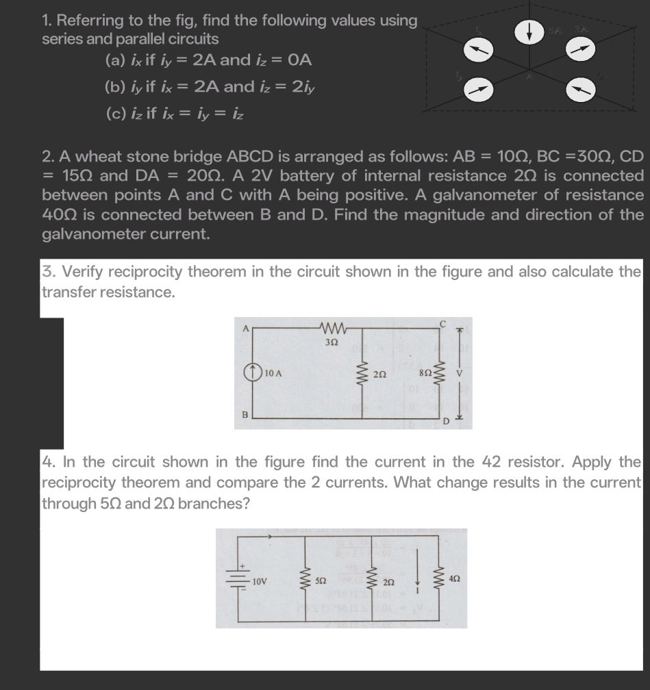 1. Referring to the fig, find the following | StudyX