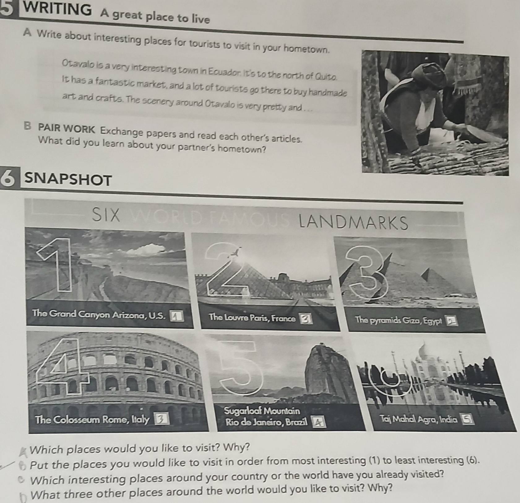 A Write about interesting places for | StudyX