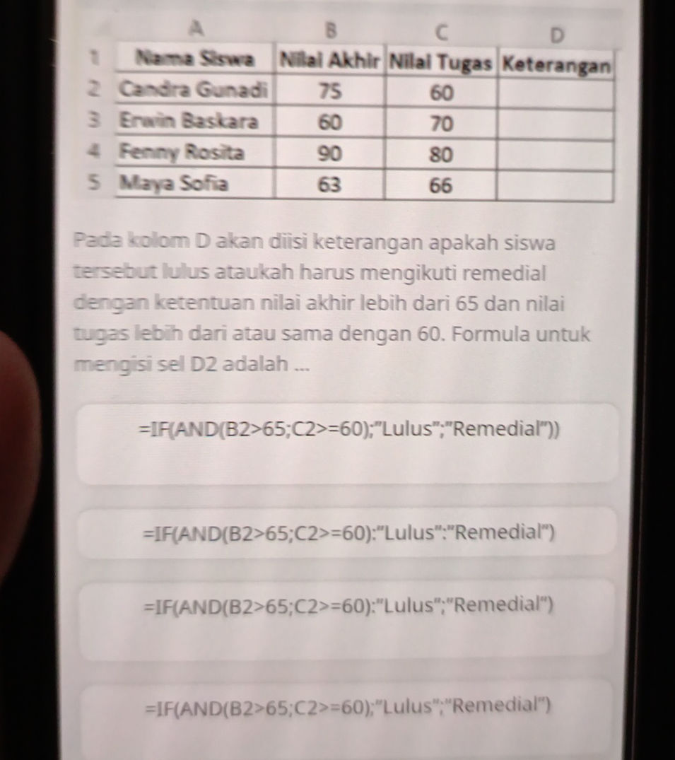 ```markdown | A | B | | StudyX