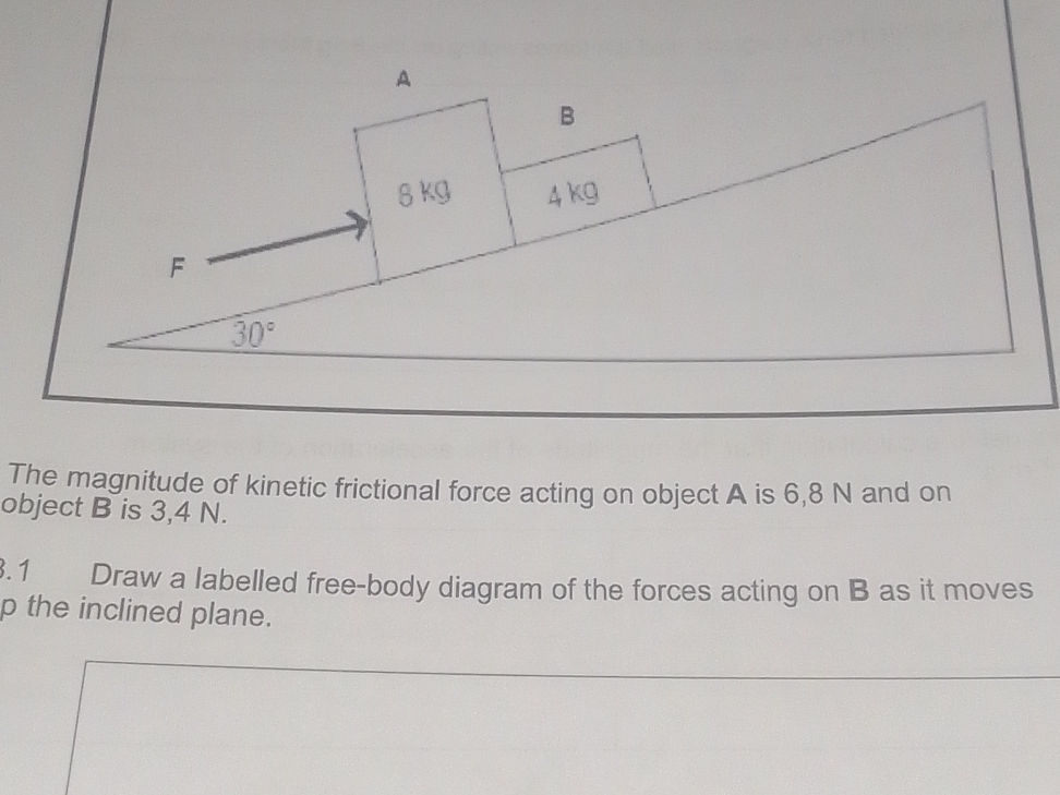 The magnitude of kinetic frictional force | StudyX