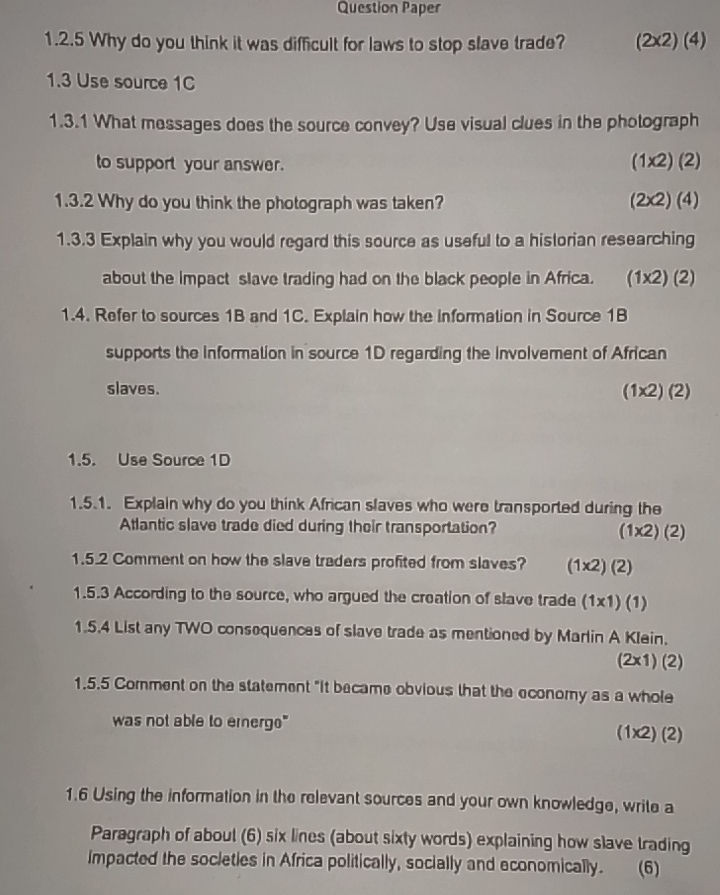 1.2.5 Why do you think it was difficult for | StudyX