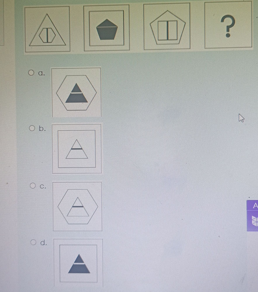 Based on the pattern, which figure should | StudyX