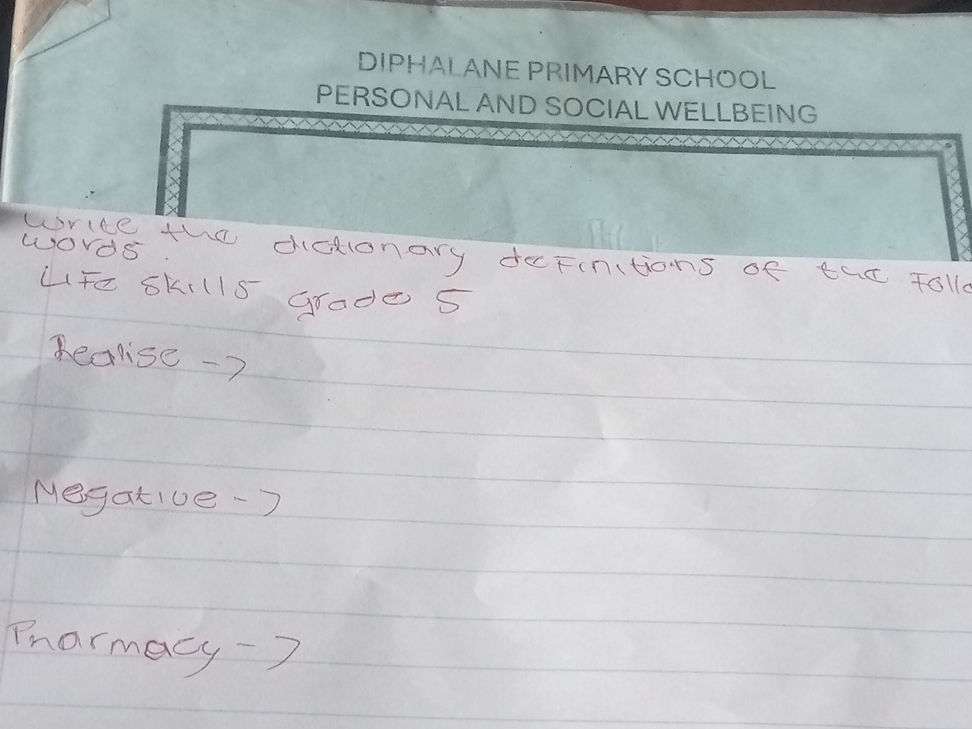 Write the dictionary definitions of the | StudyX