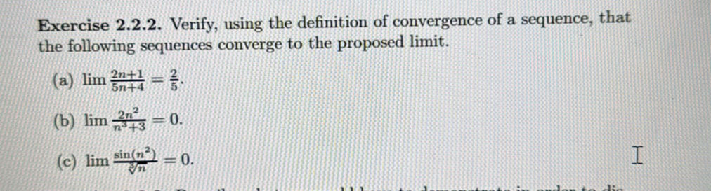 Exercise 2.2.2. Verify, using the definition | StudyX