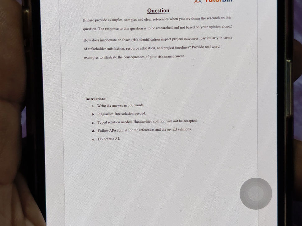 Question (Please provide examples, samples | StudyX