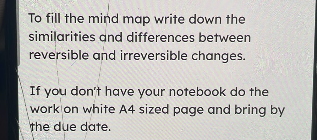 To fill the mind map write down the | StudyX