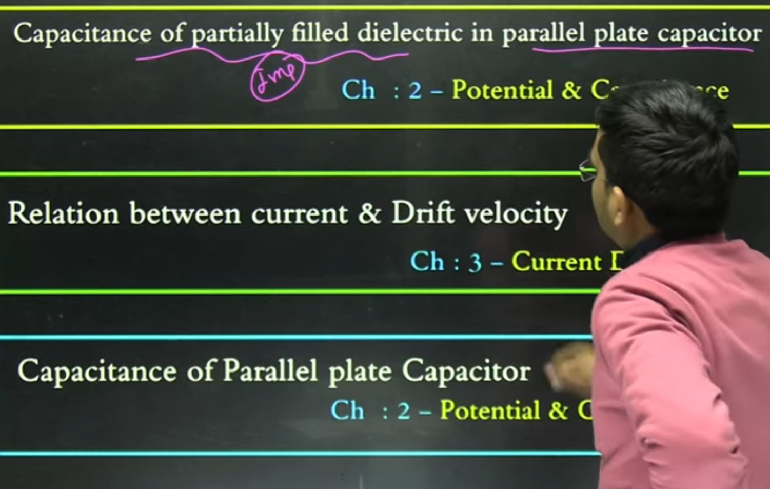 Capacitance of partially filled dielectric | StudyX
