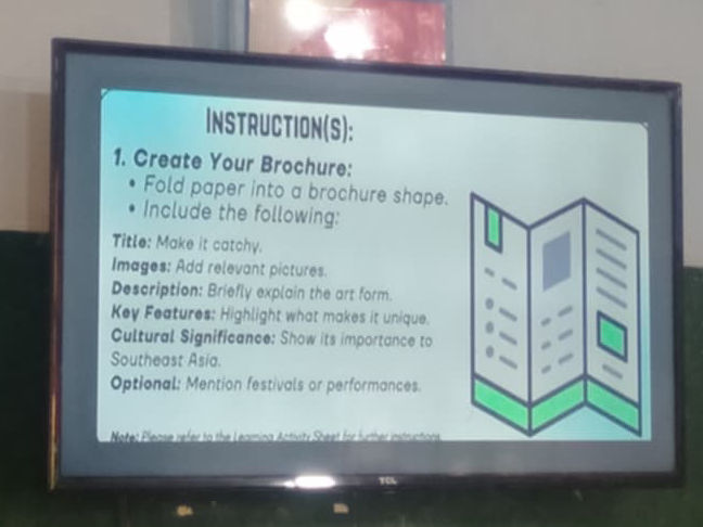 INSTRUCTION(S): 1. Create Your Brochure: * | StudyX