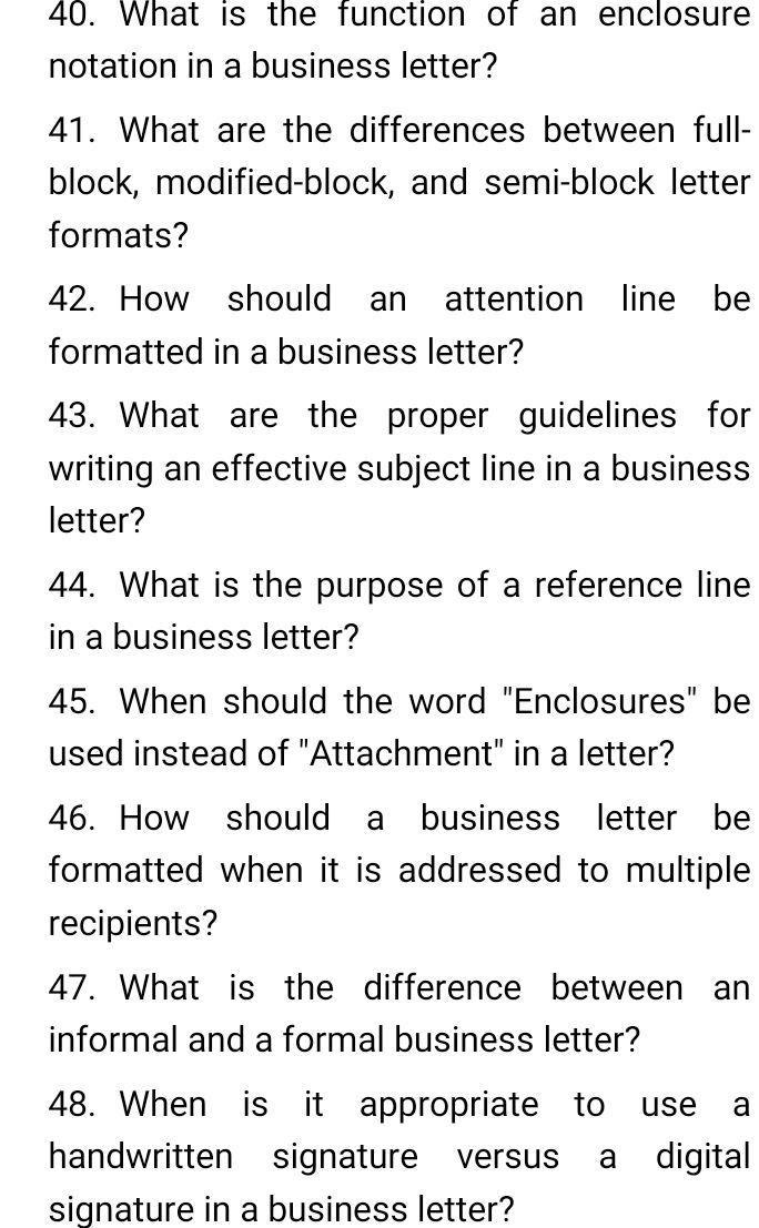 40. What is the function of an enclosure | StudyX