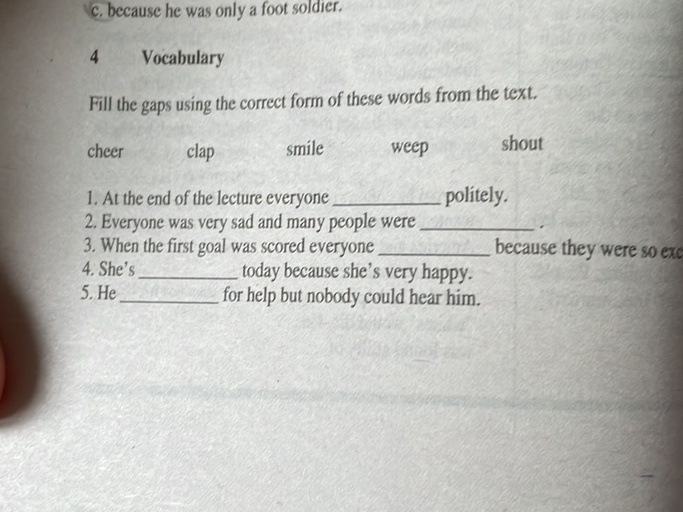 Fill the gaps using the correct form of | StudyX