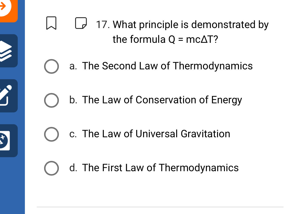 17. What principle is demonstrated by the | StudyX