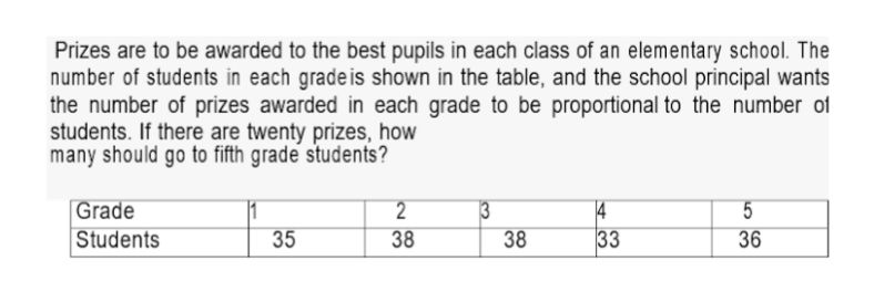 Prizes are to be awarded to the best pupils | StudyX