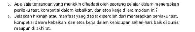 5. Apa saja tantangan yang mungkin dihadapi | StudyX
