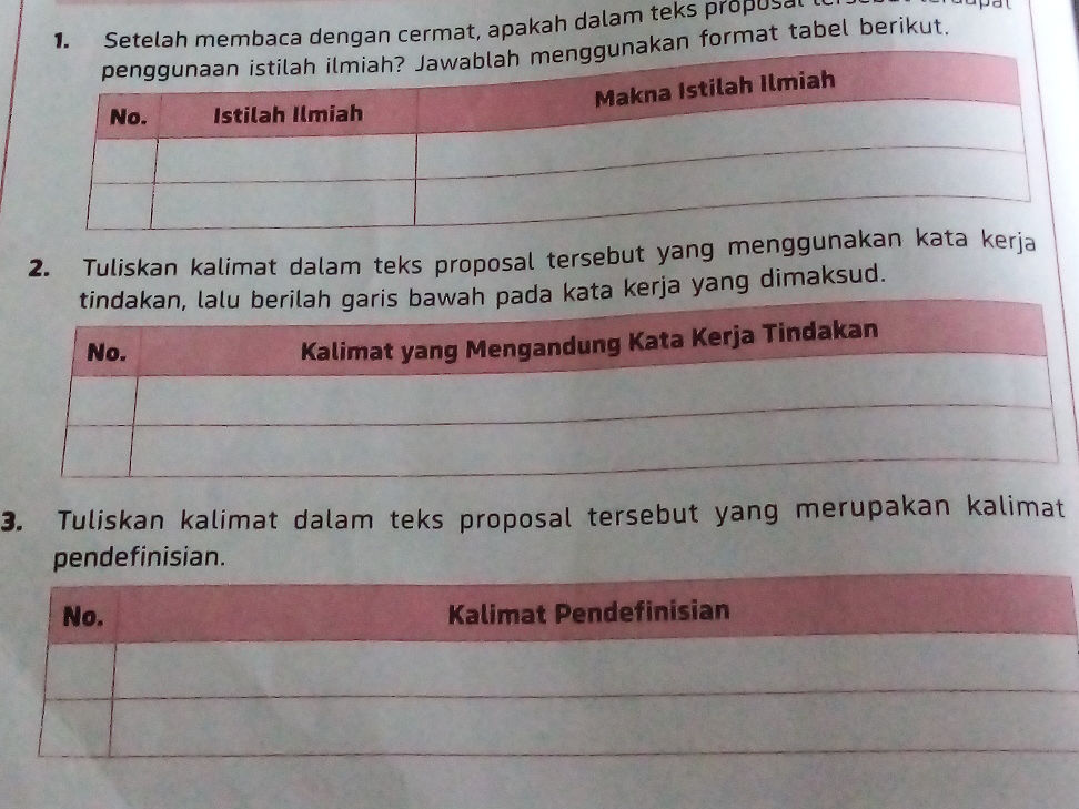 1. Setelah membaca dengan cermat, apakah | StudyX