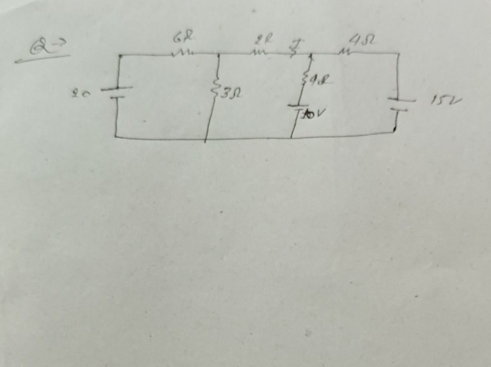 A circuit diagram is shown below: ```latex | StudyX