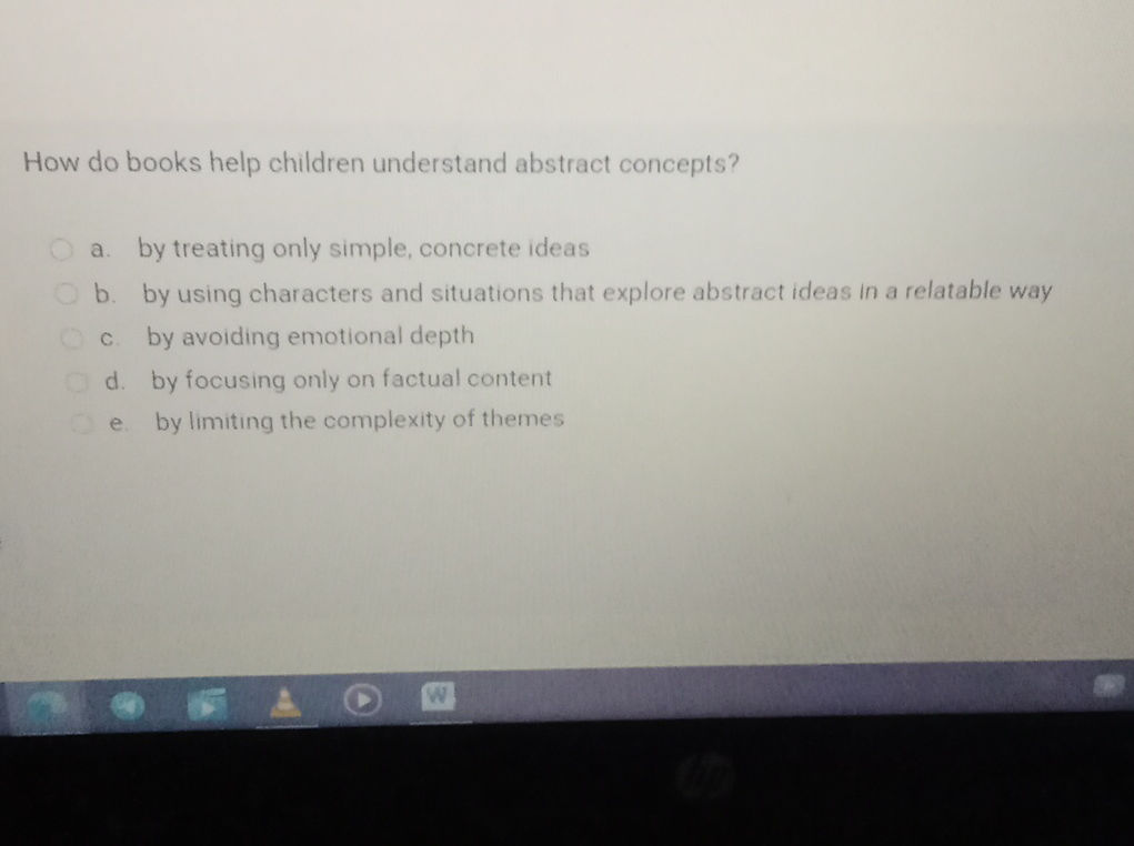 How do books help children understand | StudyX