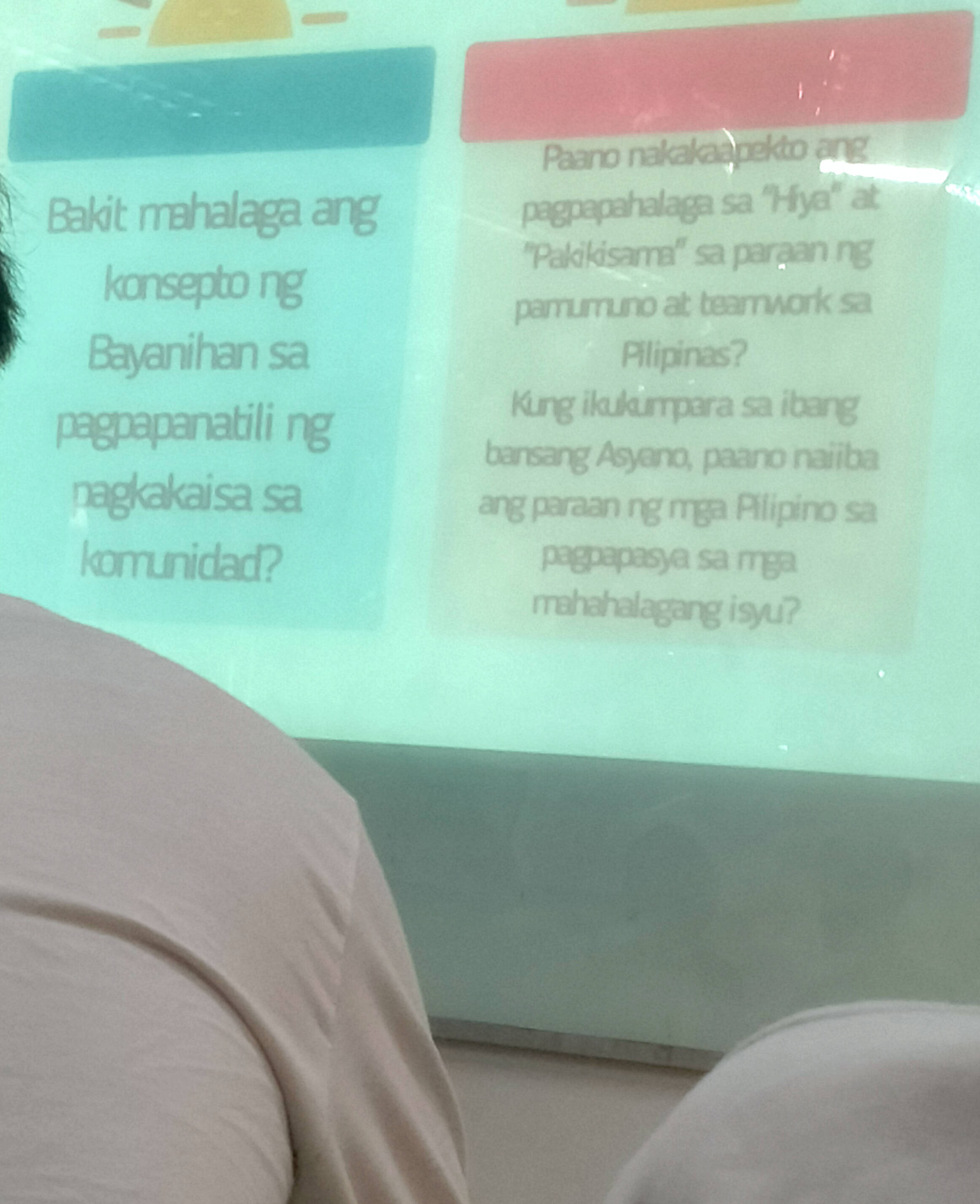 Bakit mahalaga ang konsepto ng Bayanihan sa | StudyX