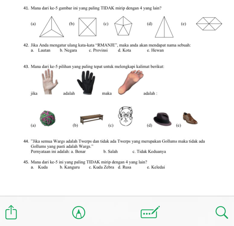 41. Mana dari ke-5 gambar ini yang paling | StudyX