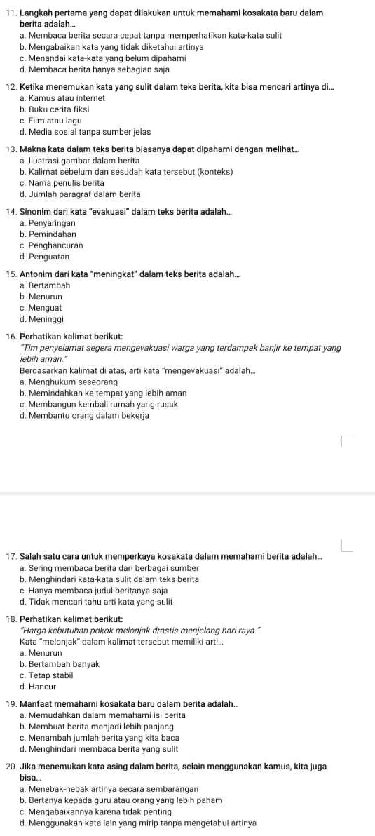 11. Langkah pertama yang dapat dilakukan | StudyX