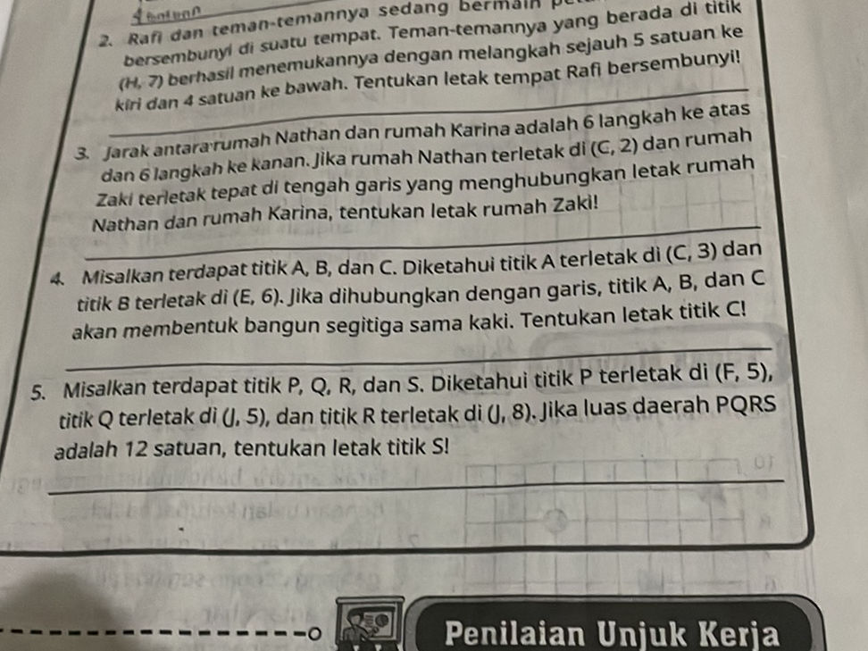 2. Rafi and his friends are playing hide and | StudyX