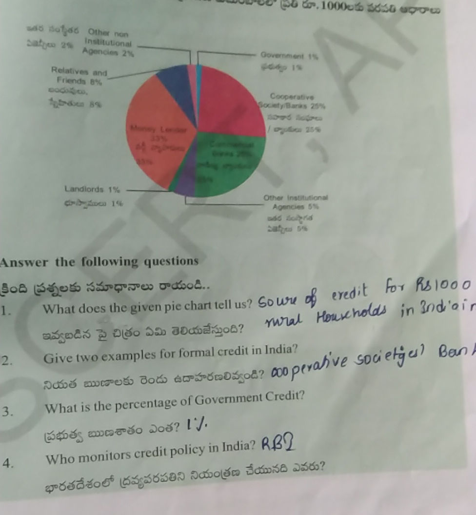 Answer the following questions 1. What | StudyX