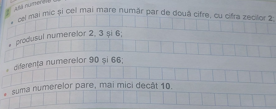 cel mai mic și cel mai mare număr par de | StudyX