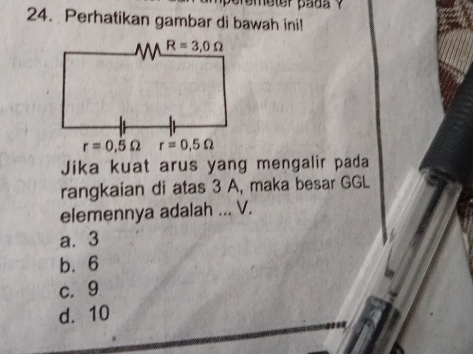 24. Perhatikan gambar di bawah ini! ``` | StudyX