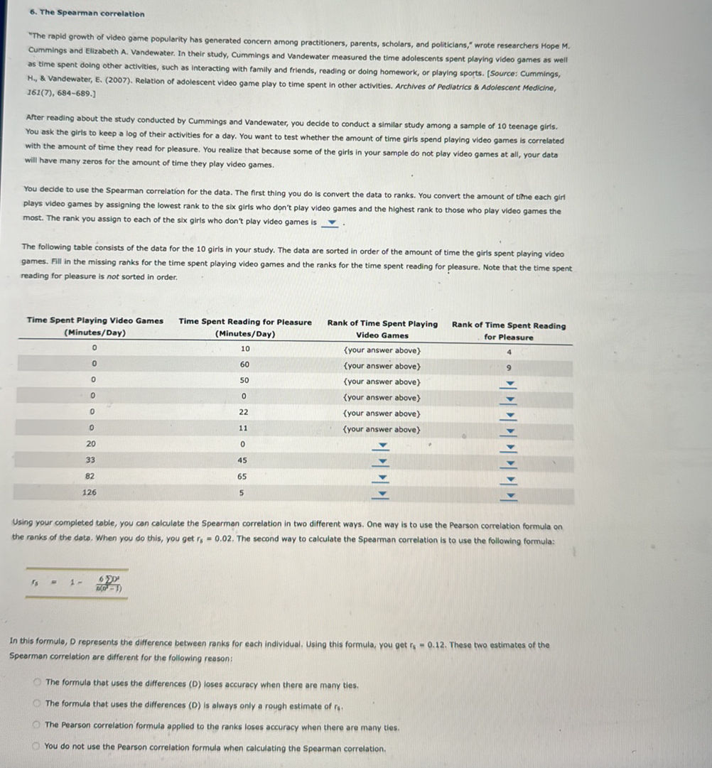 The following table consists of the data for | StudyX
