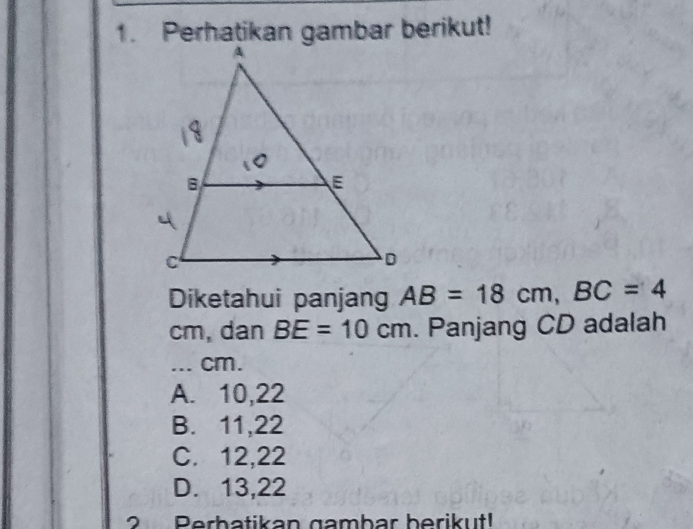 Perhatikan gambar berikut! ``` A / \ | StudyX