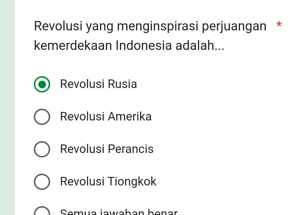 Revolusi yang menginspirasi perjuangan | StudyX
