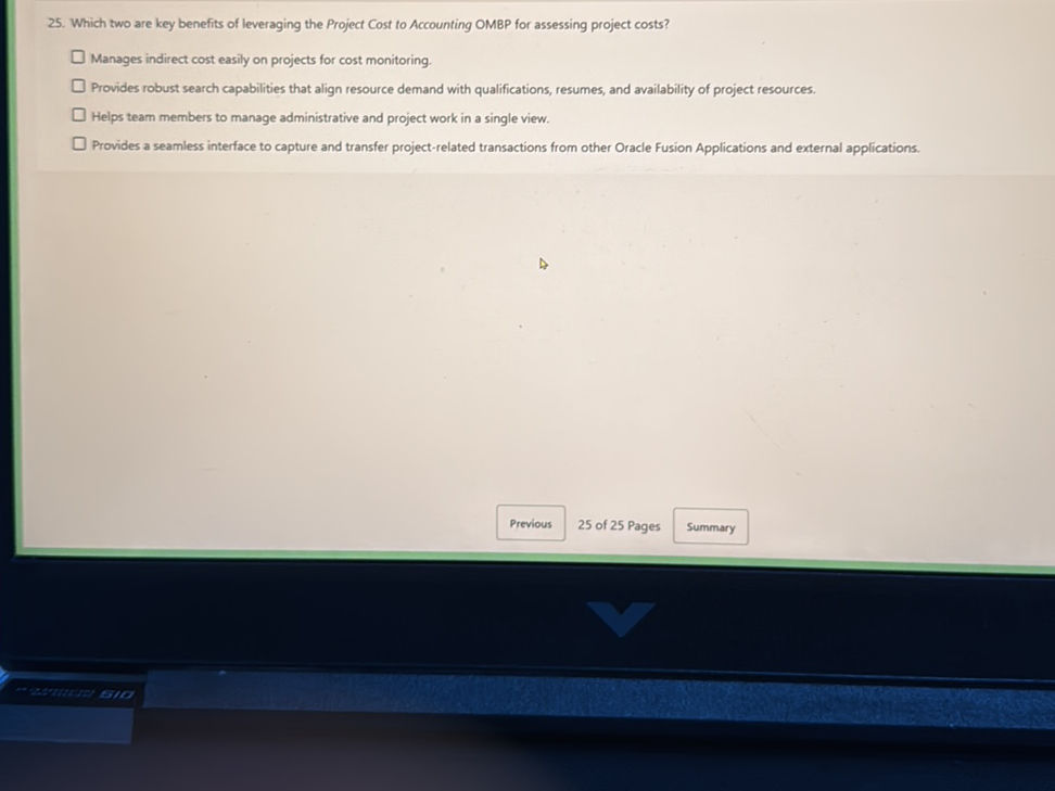 25. Which two are key benefits of leveraging | StudyX