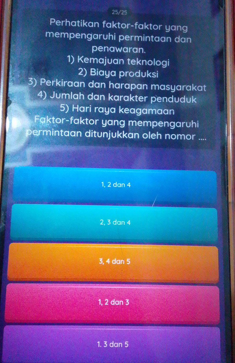 Perhatikan faktor-faktor yang mempengaruhi | StudyX