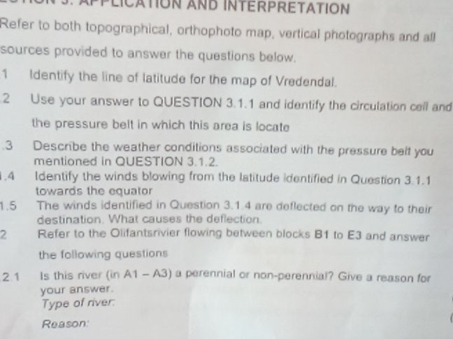 1 Identify the line of latitude for the map | StudyX